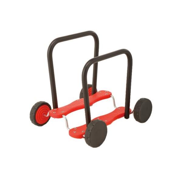 ●サイズ=幅49.5×長さ61×高さ56cm●自重=9.5kg●材質=本体:ポリプロピレン、タイヤ:ポリプロピレン+ゴム、ペダル:ポリプロピレン(スチール補強付)、ハンドル:スチール(表面スポンジ付)●耐荷重70kg●二人乗り可能●中国製※...