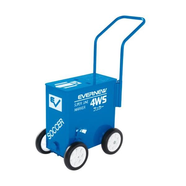 ライン幅可変タイプのサッカー用4輪 大容量の40kg長さ56cm×幅38.1cm×高さ55.4cmタイヤ径：20cm重量：11.9kg材質：鋼板ナイロンブラシ容量：炭酸カルシウム40kgライン濃度：標準ライン幅/概算距離：5cm/1800m...