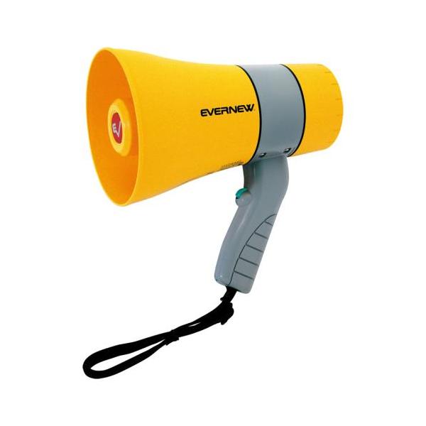 ●サイズ＝全長寸法25/口径寸法15.5cm●１台●自重＝約780g（乾電池含）●音声＋ホイッスル機能付●使用電源＝単3乾電池6本（別売）●出力＝定格6W/最大10W●持続時間＝音声時約10時間/ホイッスル時約30分（JEITA）●到達距離...