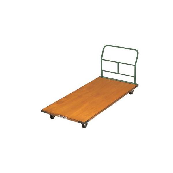 ●サイズ＝幅90×長さ180×高さ87cm●１台●自重＝40kg●直径10cmキャスター/ストッパー2ヶ付●積載荷重＝3920N（400kgf）●材質＝台車：ラワン合板、持ち手部：スチール●マット・器具運搬用移動四輪車●日本製※当店は株式会...