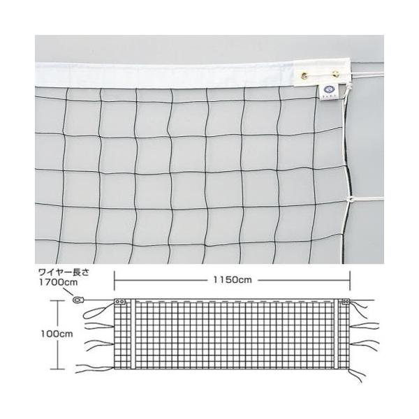 ●自重=3.1kg●検定級=AA●ネット材質=ポリエチレン440T／60●白帯材質=ポリエステル帆布●無結節●コード材質=直径4.5mmスチール●コード長さ=17m●日本製※当店は株式会社エバニューの正規代理店です。※こちらの商品は受注生産...