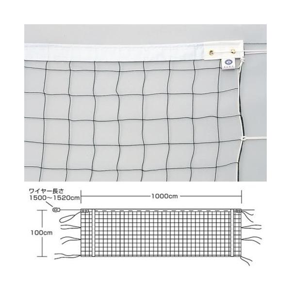 ●自重=3.0kg●検定級=AA●ネット材質=ポリエチレン440T／60●白帯材質=ポリエステル帆布●無結節●コード材質=直径4.5mmスチール●コード長さ=15.2m●日本製※当店は株式会社エバニューの正規代理店です。※こちらの商品は受注...