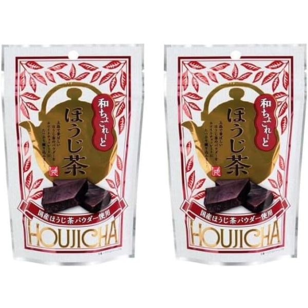 ※ポスト投函での発送になります。2袋 和ちょこれーと ほうじ茶 もへじチョコ KALDI カルディ バレンタイン チョコ・上品で香ばしいほうじ茶のパウダーを乳成分豊かで相性の良いホワイトチョコレートにたっぷりと練り込みました。・ほうじ茶とホ...