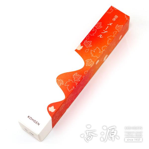 お香の種類：短寸お香メーカー：香源香り系統：メープルの香りお香の長さ：13.5cm燃焼時間(約)：25分内容量：20本パッケージ：紙箱 2.2×2.2×14.3cm