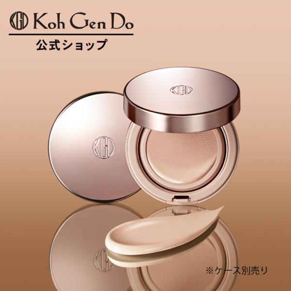 ※本商品はレフィルのため、ケースは別売りです。Koh Gen Do史上最強のカバー力！端正で凛とした美しさを“仕立てる”「発酵美容液ファンデーション」纏うほどに満ちる『艶密肌TM』ひとぬりごとに、内側から艶めきが満ちているかのような、端正で...