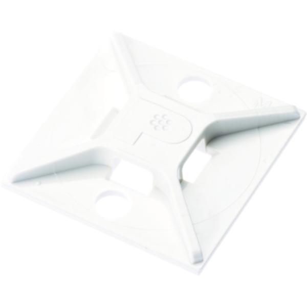 ◇◇ 束線を結束バンドを利用して効率よく固定できます。 【特長】 ●束線を結束バンドを利用して効率よく固定できます。 ●接着剤での固定に最適です。 【用途】 ●電線の配線、固定。 【仕様】 ●高さ(mm):4.2 ●使用結束バンド幅(mm)...