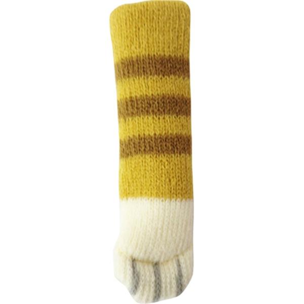 ◇◇ 【特長】 ●チェアソックスシリーズにかわいいねこあしのチェアソックスが仲間入り！普段のいすを猫の足にしてみませんか？ 【仕様】 ●太いアクリル糸を使用しています。リブ織りの３重構造でずれにくく、生地も厚いので、破れにくい椅子脚カバーで...