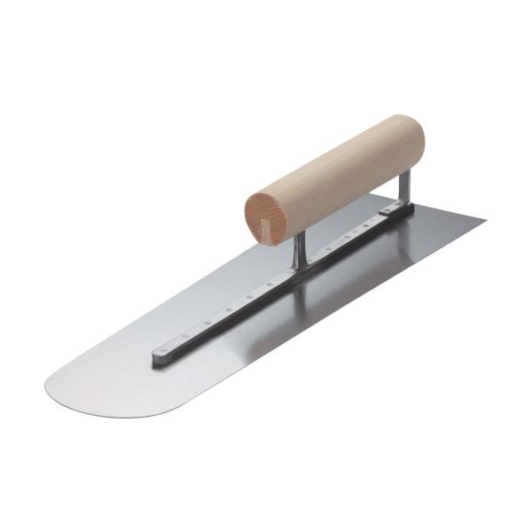 ◇◇ 土間打ちの塗り作業が素早く一度に広範囲できるように柄を長くしています。 【特長】 ●土間打ちの塗り作業が素早く一度に広範囲できるように柄を長くしています。 ●コテ先が丸いのでコテ跡が残りにくくなっています。 ●コテ部は特殊焼入鋼です。...