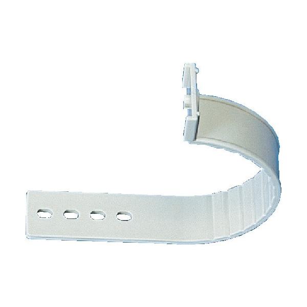 ◇◇ 【特長】 ●冷媒配管用片サドルです。 【用途】 ●空調冷媒管用サドル。 【仕様】 ●色：アイボリー ●有効内径(R)(mm)：38〜50 【材質/仕上】 ●ポリエチレン（PE）