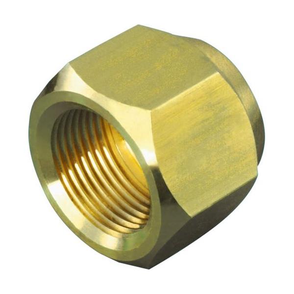 ◇◇ 【特長】 ●エアコン機器と配管を接続したり、配管同士を接続するためのナットです。 ●新冷媒２種(R４１０A、R４０７C、R１３４A、R４０４A、R５０７A、R２２)に対応しています。 【仕様】 ●適合銅管サイズ：６．３５(１/４)