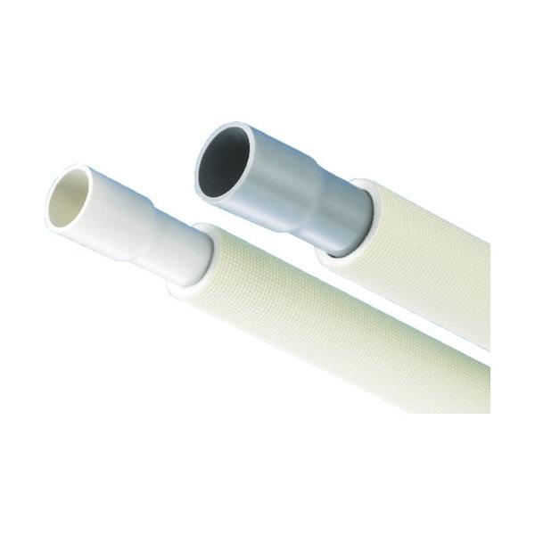 ◇◇ 結露を防ぐ、保温材付の塩ビパイプです。 【特長】 ●結露を防ぐ、保温材付の塩ビパイプです。 【用途】 ●塩ビ製ドレンパイプ（保温材付）。 【仕様】 ●A(mm):26 ●B(mm):26.45 ●C(mm):38 ●t (mm):2....