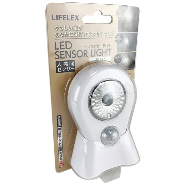 ◇◇ 【仕様】 ●材質：ポリカーボネード、ＡＢＳ、 ●ＬＥＤ：白色 ●サイズ：76×32×101mm ●重さ：94ｇ ●カラー：ホワイト ●電流：130mA ●消費電力/約0.8W ●全光束1m/30Lm(-10％+50％） ●電池タイプ：...