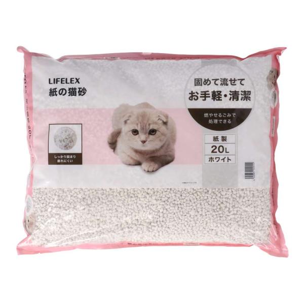 ◇◇ 【特長】 ●しっかり固まり崩れにくい ※猫の体調によって、猫砂が固まりくいことがあります。 ●トイレに流せる ●燃やせるごみで処理できる ●ネコちゃんが柔らかい砂地のように自然に近い形で排泄し、排泄物を埋め隠せる乾燥した粒子の猫砂です...