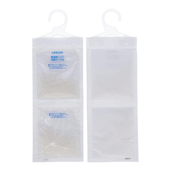 ◇◇ 【サイズ】約幅１５５×奥行２５×高さ２２５ｍｍ 【特長】 ●湿気をとってニオイ・カビ対策 ●しっかり吸収してゼリー状に固めます ●洋服ダンス内の湿気をとり、こもったニオイも消臭します。 ●薬剤がゼリー状になるので、除湿効果がひとめでわ...