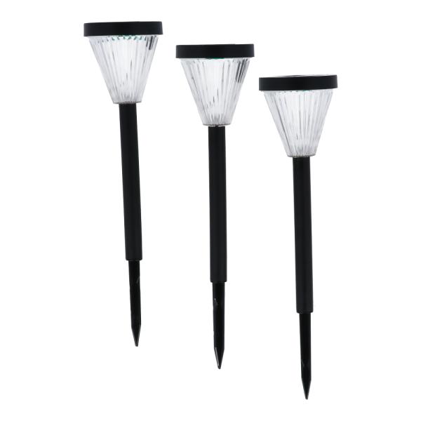 ◇◇ 【サイズ】約幅９５×奥行９５×高さ×２７５ｍｍ 【特長】 ●ホワイト ●充電式単4形電池×1 ●自動点灯・消灯 ●簡単刺し込みタイプ 【仕様】（ライト1個あたり） ●電源：発電部/ソーラーパネル 電池の種類：ニッケル水素充電池　単４形...