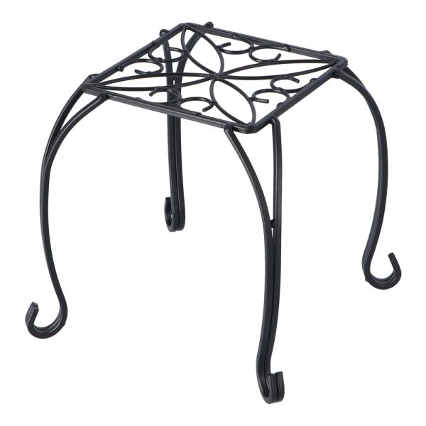 ◇◇ 【サイズ】約幅２５５×奥行２５５×高さ２５０ｍｍ 【特長】 ●花やグリーンをもっと素敵にディスプレイ 【仕様】 ●サイズ（約）：幅25.5×奥行25.5×高さ25ｃｍ ●材質：スチール ●耐荷重：10ｋｇまで 【使用上のご注意】 ●植...