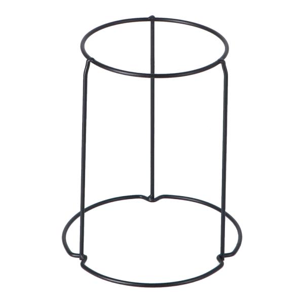 ◇◇ 【サイズ】約幅２６２×奥行２６２×高さ３００ｍｍ 【特長】 ●花やグリーンをもっと素敵にディスプレイ 【仕様】 ●サイズ（約）：直径26.2×高さ30ｃｍ ●上部直径（内径）：19ｃｍ ●材質：スチール 【使用上のご注意】 ●植物など...