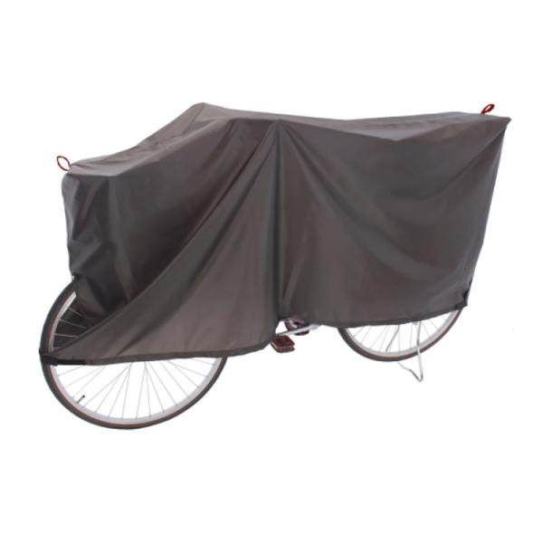 ◇◇ 【特長】 ●雨の後でもぬれずにたためる ●後ろカゴつき自転車に対応 ●最短30秒でパッとかけて、パッと外せる ●前後がないので、そのままパッとかけられます ●製品の仕様上タイヤまで完全にはカバーできません ●雨から守るはっ水加工 ●バ...