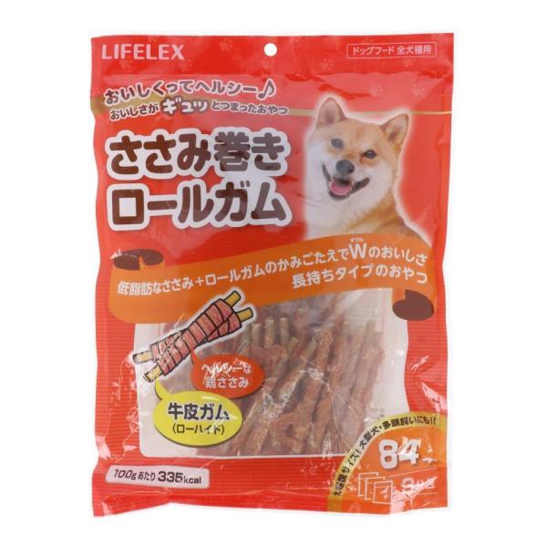 ◇◇ 【特長】 ●ドッグフード全犬種用 ●低脂肪、良質なタンパク質をたっぷり含んだ鶏ささみなのでヘルシー。 ●おやつに、ごほうびに、しつけに、いろんな場面で与えていただけます。 【仕様】 ●原材料：鶏ささみ、牛皮、グリセリン、塩、保存料（デ...