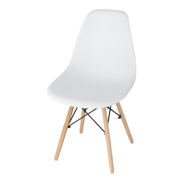 ◇◇ 【仕様】 ●サイズ（約）：幅460×奥行520×高さ825mm ●座面の高さ（約）：420mm ●構造部材：ポリプロピレン・天然木・スチール ●表面加工：天然木部／アルキド樹脂塗装・スチール部／エポキシ樹脂塗装 ●張り材：なし ●クッ...