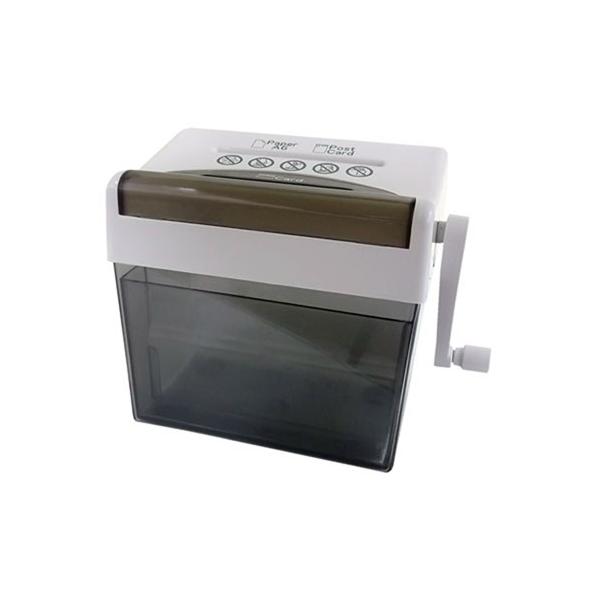 ◇◇ 紙だけでなく、カードも裁断ＯＫ！ 本体サイズ（約）：幅２３６×奥行１２８×高さ１８９（ｍｍ）（ハンドルを含む） 本体重量（約）：１．３ｋｇ ダストボックス容量（約）：３Ｌ 種別：紙（はがき）など、カード 挿入最大横幅：１１０ｍｍ（Ａ６...