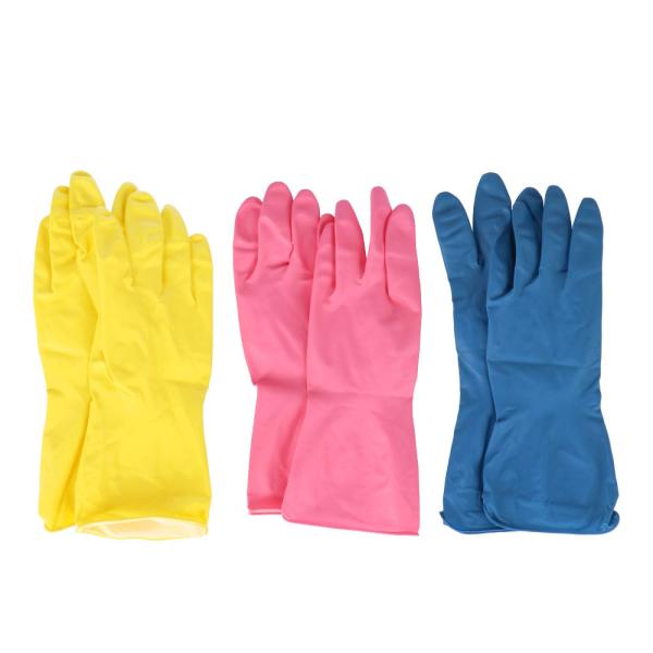 ◇◇ 【サイズ】Ｌ 【特長】 ●非調理用 ●やわらかくて手が疲れにくい 【仕様】 ●材質：表：天然ゴム、裏：綿（植毛） ●サイズ：全長３０ｃｍ、手のひらまわり２２．６ｃｍ、中指の長さ８．５ｃｍ ●入り数：３双 【使用上のご注意】 ※調理用に...