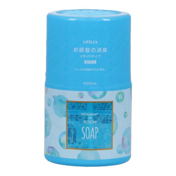 ◇◇【特長】 ●残量が一目で分かるお部屋用消臭液です。 ●爽やかな香りでしっかり消臭します。 【仕様】 ●成分：香料、界面活性剤、天然消臭剤、精製水 ●用途：お部屋の消臭 ●内容量：400ml