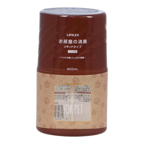 ◇◇【特長】 ●残量が一目で分かるお部屋用消臭液です。 ●爽やかな香りでしっかり消臭します。 【仕様】 ●成分：香料、界面活性剤、天然消臭剤、精製水 ●用途：お部屋の消臭 ●内容量：400ml