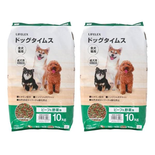 ◇◇ 【特長】 ●全犬種用 ●成犬用総合栄養食 ●ビタミン配合 ●ニンジン＆ポテト入り ●自然派成分でフード酸化防止 ●愛犬の大好きな選り抜きの原料を配合 ●どんな愛犬にもぴったり 【仕様】 ●区分：ドッグフード ●内容量：10kg ●成分...