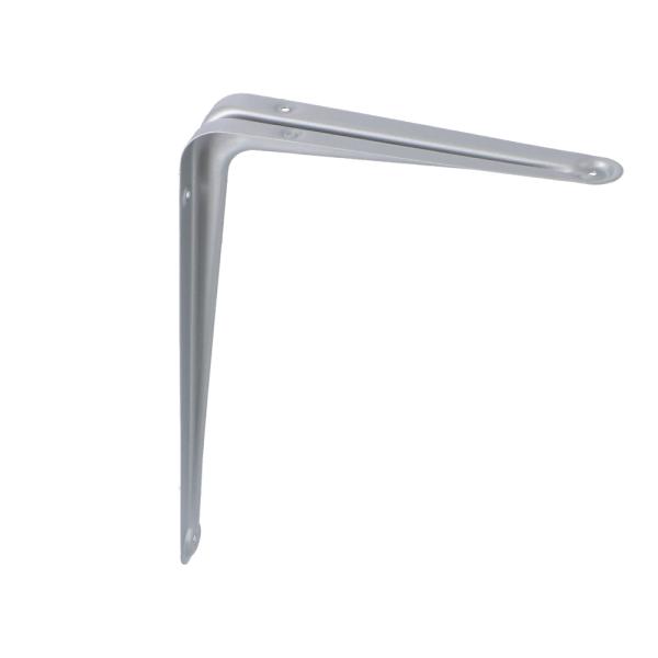 ◇◇ 【サイズ】約幅２５２×奥行２０２×高さ３７ｍｍ 【仕様】 ●シルバー ●サイズ（約）：２００×２５０ｍｍ ●材質：スチール ●耐荷重：２８ｋｇ ※耐荷重は製品を２本を使用し、棚受け間距離約９００ｍｍでの測定値であり、仕様耐荷重、保証値...