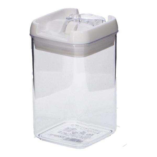 ◇◇ 【サイズ】約幅７６×奥行７６×高さ１２７ｍｍ 【特長】 ●ワンタッチ開閉。中身が見えて、スタッキング可能。 ●Sシリーズのキャニスターを、蓋の上に積み重ねることができます。 ※他のサイズに積み重ねるのはお止めください。落下や転倒・破損...