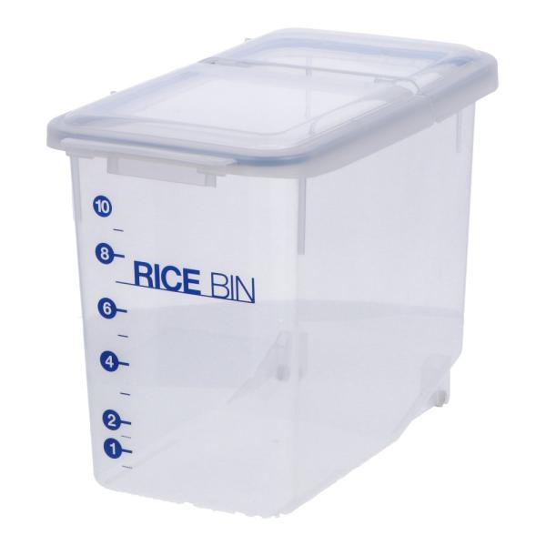 ◇◇ 【サイズ】約幅２１９×奥行３７６×高さ２８５ｍｍ 【特長】 ●最後まで取りやすい！底形状 ●お米の出し入れ便利！大きな開口フタ ●出し入れカンタン！持ち手付 ●０．５合も計れる！お米がすくいやすい計量カップ付 ●湿気・酸化を防ぐパッキ...