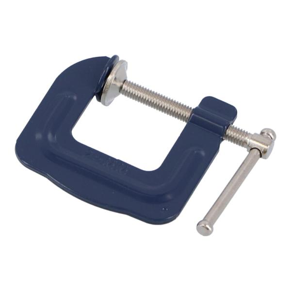 ◇◇ 【サイズ】最大口開き：約２５×深さ２９ｍｍ 【特長】 ●木工作業時の製品や材料の仮止めに 【仕様】 ●材質 本体：冷間圧延鋼板 バー：炭素鋼