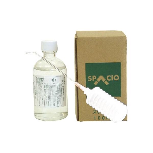 ◇◇ 【特長】 ●プラスチックジョイント用接着液です。 【用途】プラスチックジョイントとパイプの接着 【仕様】 ●容量(ml):100 ●質量(g):261.8 【材質／仕上】 ●溶剤：シクロヘキサノン＋1.3-ジオキソラン 【原産国】 ●日本