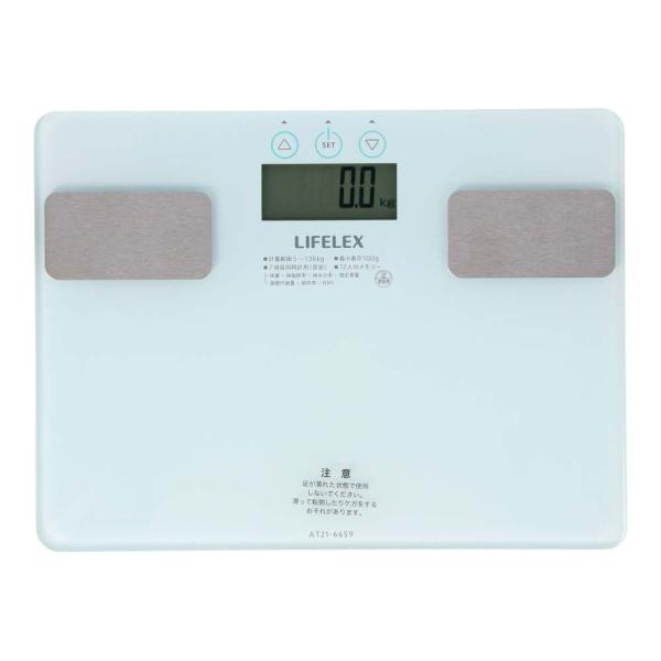 ◇◇ 【特長】 ●7項目を同時に計測 ●収納しやすい、コンパクト設計 ●?4電池×2本使用（電池別売） ●見やすい液晶画面 ●体重表示：ｋｇ ●体脂肪率：％FAT ●体水分率 ●推定骨量 ●基礎代謝量 ●筋肉率 ●体格指数：BMI ●登録人...