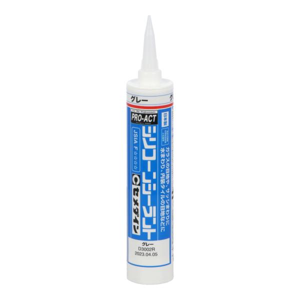 ◇◇ 【特長】 ●無酢酸(オキシムタイプ）硬化型のシリコンシーラントとして鋼材、アルミ、レンガ、木材などに優れた接着力を発揮 ●対候性、耐熱性、耐寒性に優れ、−４０℃〜１５０℃の温度範囲でゴム状弾性を保持 ●冬季使用でも硬化性と作業性に優れ...
