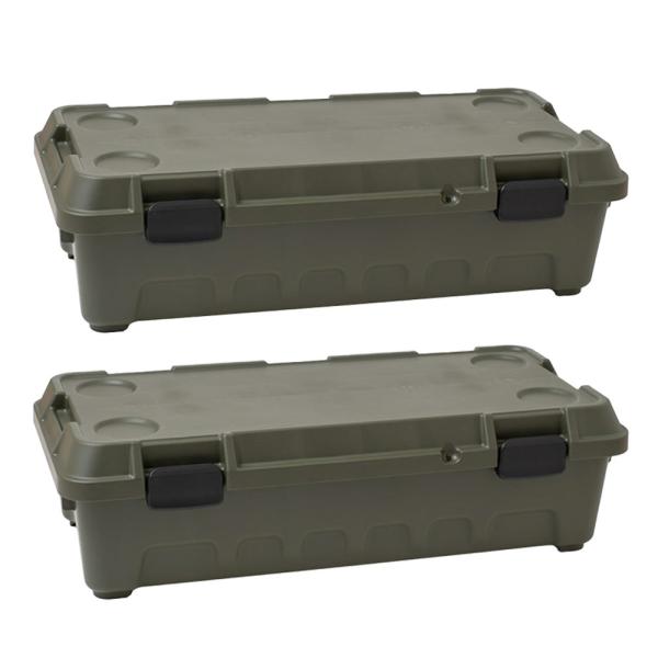 ◇◇ 【特長】 ●南京錠の取り付けが可能で防犯対策も抜群 ●フタ裏面にフックホルダー設置しており、手袋等の小物を引っ掛けられる ●工具、洗車用品、ガーデニング用品、キャンプ用品などの収納に便利 ●家でも車でも馴染む軽量でタフな収納ボックス ...