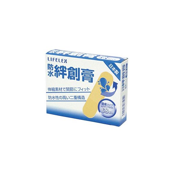 ◇◇ 【サイズ】２２×７２ｍｍ 【特長】 ●低アレルギー性粘着剤使用 ●いつも持ち歩こう ●伸縮素材で関節にフィット ●防水性の高い二重構造 ●カラー：肌色