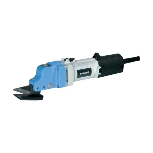 ◇◇ ひずみが出にくいため仕上がりがきれいです。 【特長】 ●ひずみが出にくいため仕上がりがきれいです。 ●下刃固定により、安定した切断ができます。 【用途】 ●塩ビ鋼板など特殊材の切断に最適です。 【仕様】 ●定格電流(A):4.2 ●消...