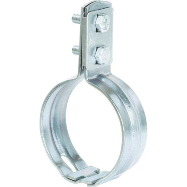 ◇◇ 電気亜鉛メッキ仕上げです。 【特長】 ●電気亜鉛メッキ仕上げです。 【用途】 ●立て配管（SGP）の振れ止め支持する目的の支持金具。 【仕様】 ●適合管外径(mm):21.7 ●寸法(mm)C:20 ●寸法(mm) d:6 ●寸法(m...