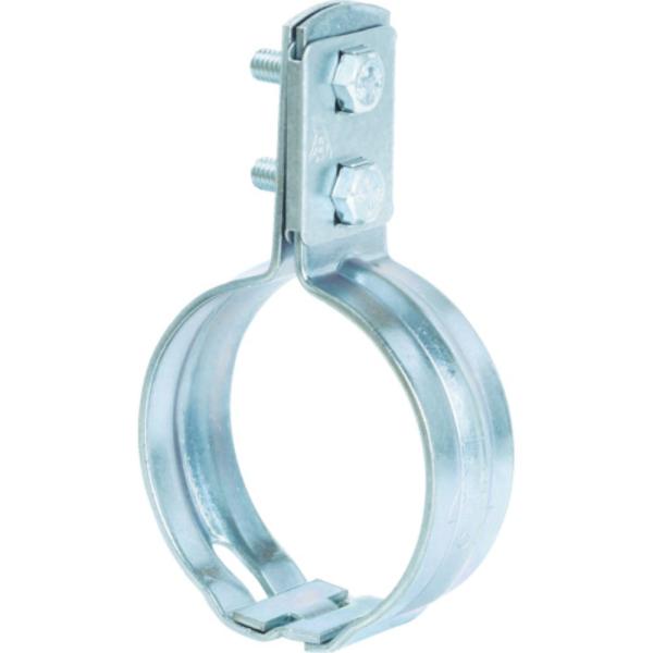 ◇◇ 電気亜鉛メッキ仕上げです。 【特長】 ●電気亜鉛メッキ仕上げです。 【用途】 ●立て配管（SGP）の振れ止め支持する目的の支持金具。 【仕様】 ●適合管外径(mm):27.2 ●寸法(mm)C:20 ●寸法(mm) d:6 ●寸法(m...