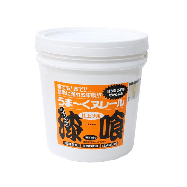 ◇◇ 練る手間がなく、ワンタッチで塗れます。 シックハウス対応の健康に優しい壁材です。 ビニールクロスや古壁に直接塗れます。 室内のホルムアルデヒドを吸収し、再放出させません。 塗り面積：約16m2/缶（1mm厚）　日本建築仕上材工業会認定...