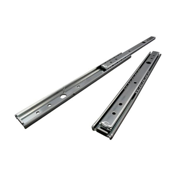 ◇◇ 【特長】 ●ドロワーメンバーを3/4引き出せるスライドレールです。 ●全長が最短の200mmから最長の550mmまであります。 ●ボールベアリングを採用した精密スライドレールです。 ●全開時、引き抜くことのできないストップタイプです。...