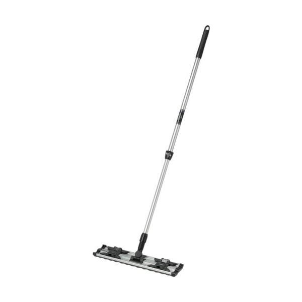 ◇◇ 【特長】 ●ワンタッチで替えシートの取り替えができます。 ●薄型アルミヘッドで軽量です。 ●クリップで替えシートをしっかり固定できます。 【用途】 ●事務所、店舗、工場、倉庫などの床清掃に。 【仕様】 ●幅(mm)：456 ●長さ(m...
