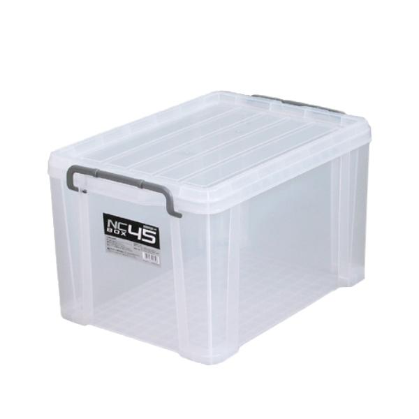 ◇◇ 【特長】 ●工具類やアウトドア用品などの収納に便利。内容物が見やすい蓋付きコンテナボックス。 ●フタには便利な目盛り付き。 ●スタッキング（積み重ね）でき便利です。 ※同品番同士の他、下記の組み合わせでもスタッキング（積み重ね）可能で...