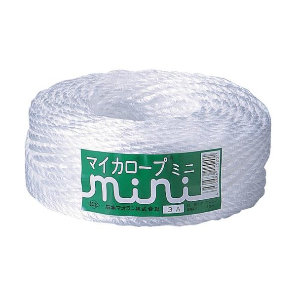 ◇◇ 切り口がばらつかない熱融着タイプの3本撚ひもです。 【特長】 ●切り口がばらつかない熱融着タイプの3本撚ひもです。 【用途】 ●一般包装用。 【仕様】 ●色:白 ●標準幅(mm):4 ●長さ(m):70 ●質量(g):230 ●3本撚...