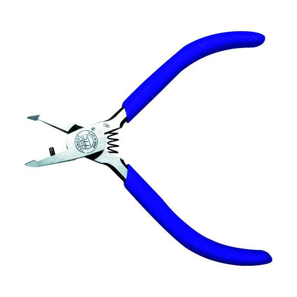 ◇◇ 【特長】 ●細い刃が先端に付いているので、エッチングパーツや小さい部品の切り出しに最適です。 【仕様】 ●全長(mm)：114 ●切断能力(mm)プラスチック：Φ2.0 ●切断能力(mm)銅線：Φ1.2 ●フラット刃 ●ばね付 【材質...