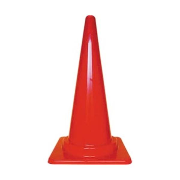 ◇◇ 【特長】 ●現場の安全対策の必需品、区画整備・駐禁対策にオススメ ●規制区分けなど多目的に使用可能 【仕様】 ●寸法：約３８０×３８０×７００ｍｍ、外円部：直径約２９６ｍｍ ●レッド ●質量：約８００g ●材質：ＬＤＰＥ（低密度ポリエ...