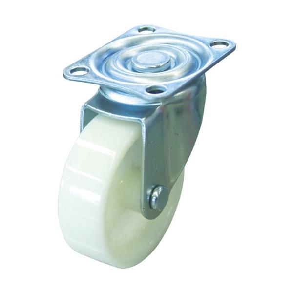 ◇◇ ナイロン車輪の採用で耐摩耗性に優れ始動がスムーズです。 【特長】 ●ナイロン車輪の採用で耐摩耗性に優れ始動がスムーズです。 【用途】 ●ルートバン用キャスターです。 【仕様】 ●許容荷重(kgf):61.2 ●車輪幅(mm):25.5...