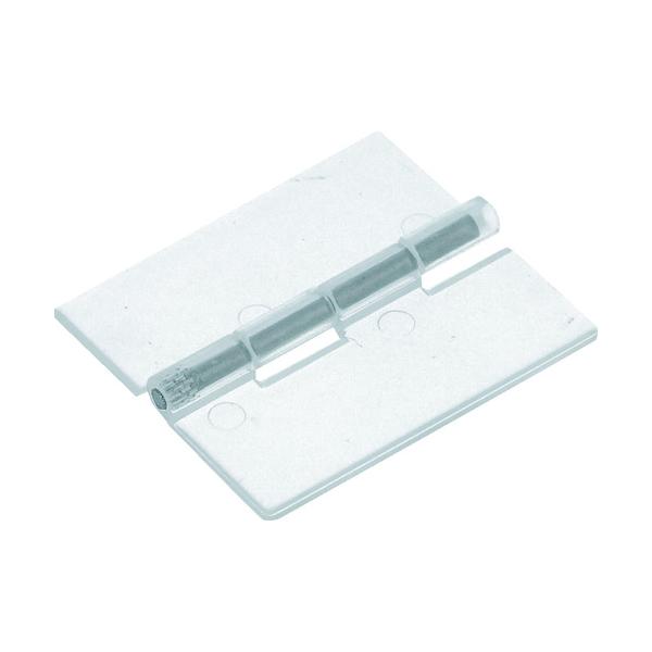 ◇◇ 【特長】 ●接着剤で取り付け可能な蝶番です。 ●左右兼用ABS樹脂製蝶番です。 【仕様】 ●タイプ：接着 ●厚さ(mm)：1.5 ●取付仕様：接着剤 ●色：透明 ●長さ(mm)：40 ●幅(mm)：30 ●取付方法：接着剤（別売） 【...